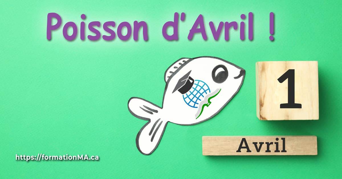 Bon Poisson d’avril